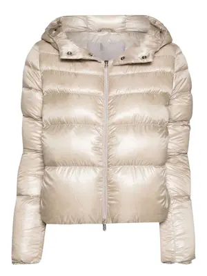 Herno Padded Resort Puffer Jacket - Neutrals