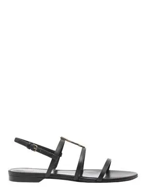SAINT LAURENT Saint Laurent Cassandra Flat Sandals