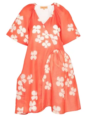 Stine Goya Cali Midi Dress - Orange