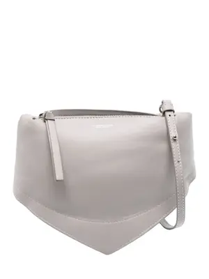 FEDERICO CINA Mini Tortellino Leather Bag - Grey