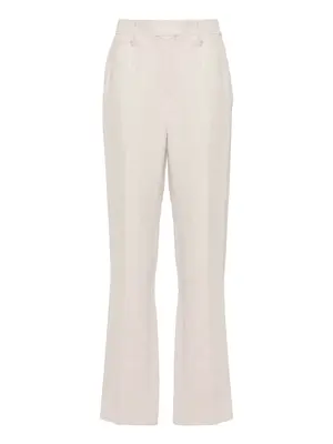 Brunello Cucinelli Tapered Tailored Trousers - Neutrals