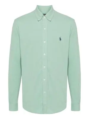 Polo Ralph Lauren Polo Pony-motif Cotton Shirt - Green