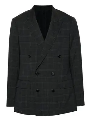ALLSAINTS Spica Checked Blazer - Brown