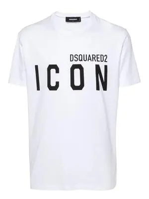 Dsquared2 Logo-print Cotton T-shirt - White