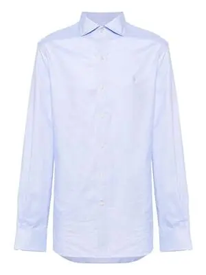 Polo Ralph Lauren Polo Pony-embroidered Cotton Shirt - Blue
