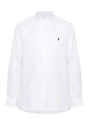 Polo Ralph Lauren Polo Pony-embroidered Cotton Shirt - White