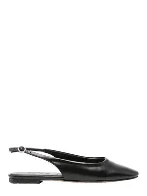 AeydĒ Slingback Ballerina Shoes - Black