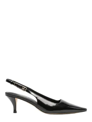 TWINSET Pointed-toe Slingback Pumps - Black