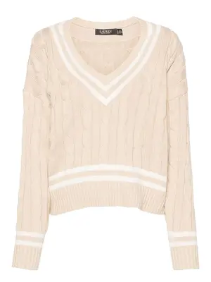 Ralph Lauren Cable-knit Jumper - Neutrals