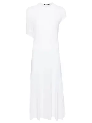 Jacquemus La Robe Salerno Midi Dress - White