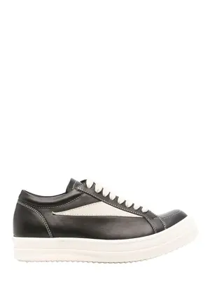 Rick Owens Panelled Sneakers - Black