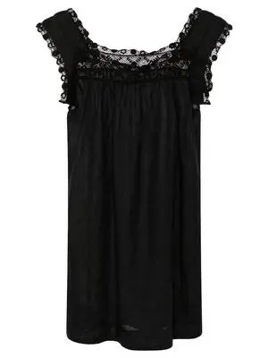 DÔEN DÔEN Almadia Lace-Trim Dress
