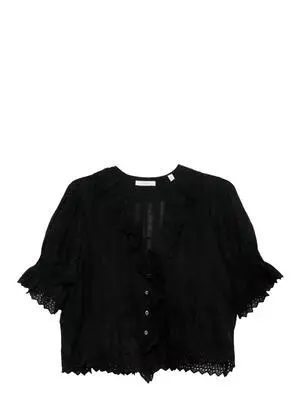 DÔEN Henri Blouse - Black