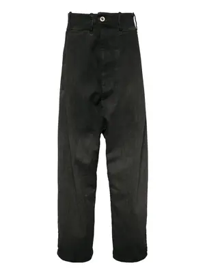 Boris Bidjan Saberi Flap-pocket Trousers - Grey