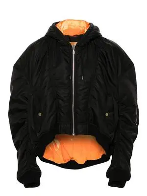LỰU ĐẠN Distorted MA1 Hooded Jacket