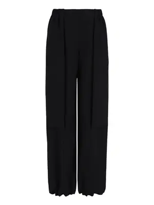 Giorgio Armani Straight-leg Trousers - Black