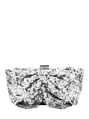 Sachin & Babi Cupid's Sequin Evening Clutch - Silver