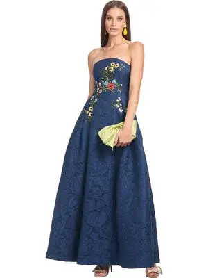 Sachin & Babi Belle Gown - Midnight