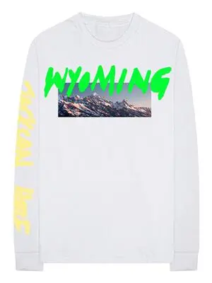 KANYE WEST Wyoming Long-sleeve T-shirt - White