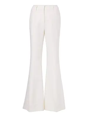 Gabriela Hearst Rhein High-rise Flared Pants - White
