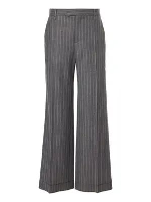 BRUNELLO CUCINELLI Brunello Cucinelli Wide-Leg Virgin Wool Pants