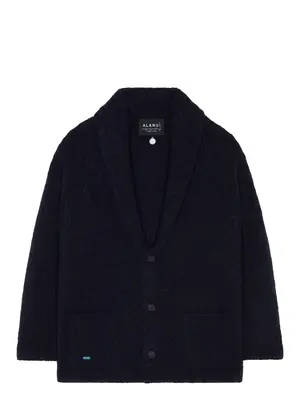 Alanui Ribbed Cardigan - Blue