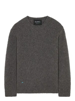 Alanui Ribbed Sweater - Grey