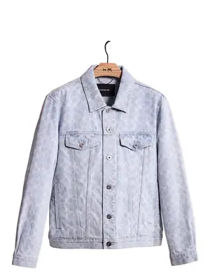 Coach Restored Signature Denim Jacket - Denim Signature