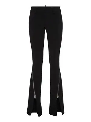 Dsquared2 Low-rise Bootcut Trousers - Black