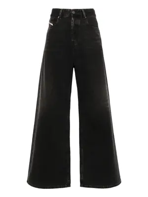 DIESEL 1996 D-sire Wide-leg Jeans - Black