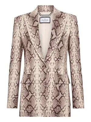 PHILIPP PLEIN Philipp Plein Python-Print Blazer