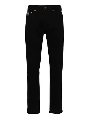 Versace Low-rise Skinny Jeans - Black