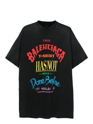 BALENCIAGA Balenciaga "not Been Done" Cotton T-shirt