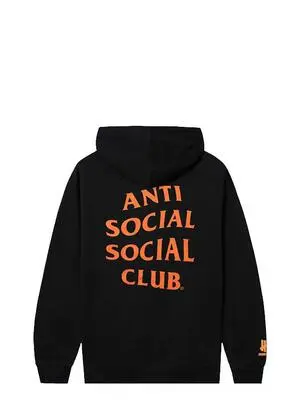 ANTI SOCIAL SOCIAL CLUB X Undefeated Still Paranoid Hoodie - Black