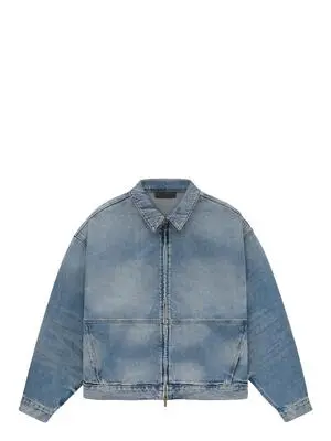 Fear Of God Essentials Core Collection Denim Jacket - Medium Wash