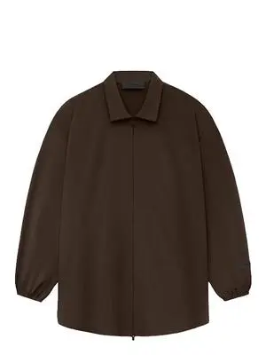 Fear Of God Essentials Core Collection Nylon Overshirt - Wood