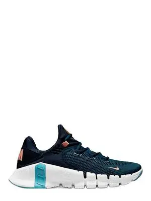 Nike Free Metcon 4 Athletic Sneakers - Armory Navy Blue/cerulean/obsidian