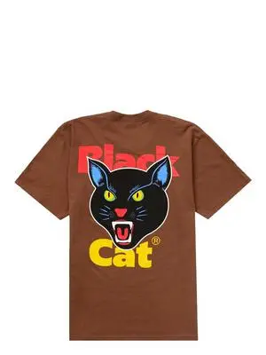 Supreme Black Cat Tee Shirt (ss24) Brown