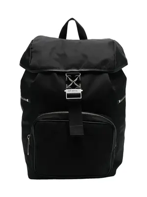 Off-White Arrow Tuc Backpack - Black
