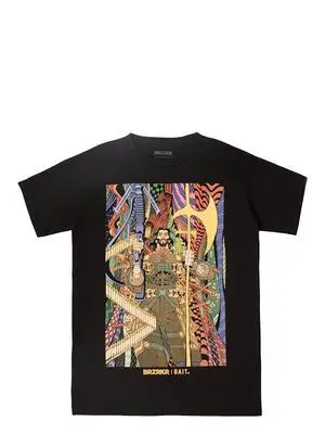 BAIT X Brzrkr #1 Tradd Moore Cover Variant Tee Shirt - Black