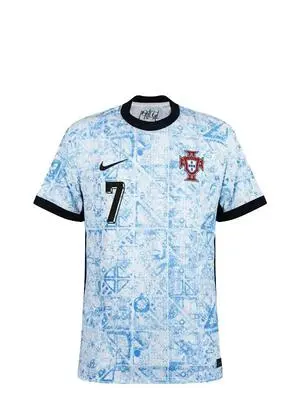 Nike Portugal 2024/25 Ronaldo Match Away Adv Authentic Jersey - Sail/university Blue/pitch Blue