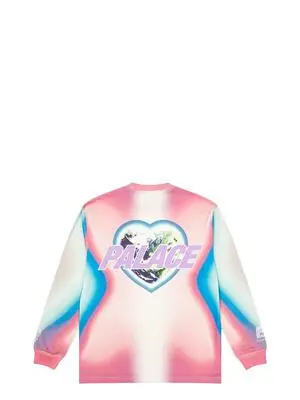 PALACE X Rapha Ef Education First Long Sleeve T-shirt - Multicolor