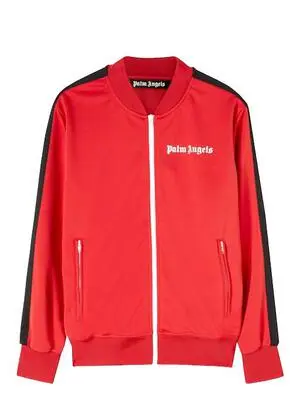 Palm Angels Palm Painted Jacket - Red/black