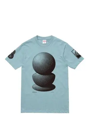 Supreme Mc Esher Three Spheres Tee Shirt Slate