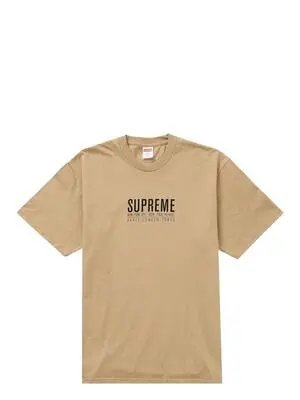 Supreme Paris Tee Shirt Khaki