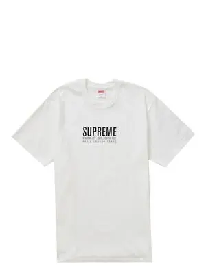 Supreme Paris Tee Shirt White