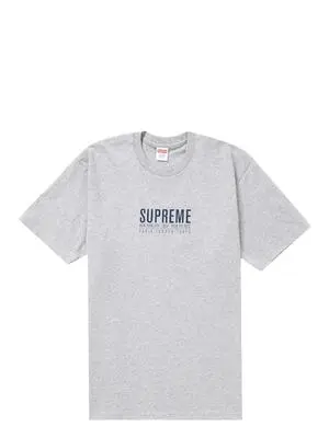Supreme Paris Tee Shirt - Heather Grey