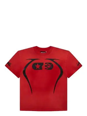 HELLSTAR Warm Up T-shirt - Red