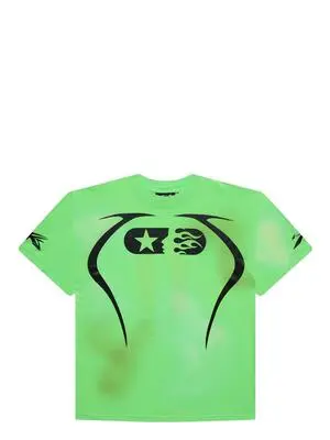 HELLSTAR Warm Up T-shirt - Neon Green