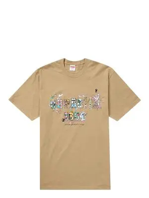 Supreme Varsity Tee Shirt - Khaki